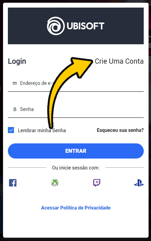 Como Criar Uma Conta Ubisoft Connect / Ubisoft