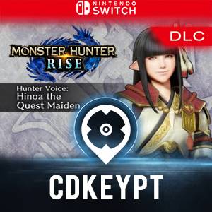 Comprar MONSTER HUNTER RISE Hunter Voice Hinoa the Quest Maiden ...