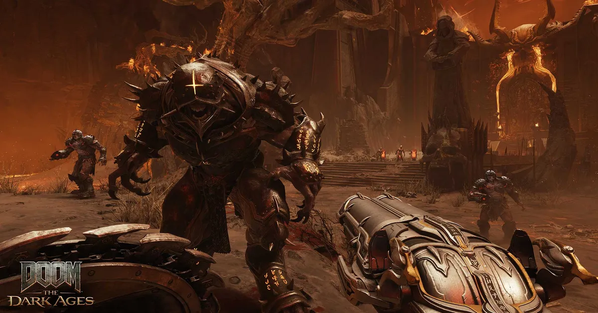 Mesmo o disco físico de PS5 de DOOM The Dark Ages precisa de conexão ...